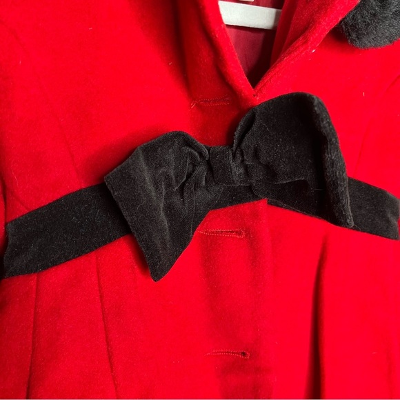 Talbots | Jackets & Coats | Talbots Kids Wool Blend Red And Black ...